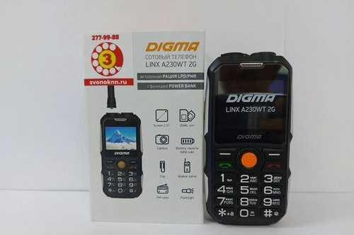 Телефон digma linx A230WT 2G (Долгополова)