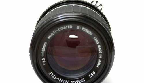 Sigma Mini-Tele 135mm f3.5 Nikon Ai-s