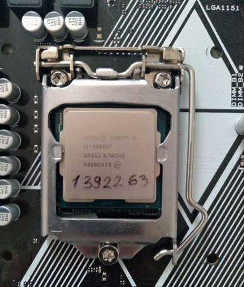 Процессор intel core i5 9600kf