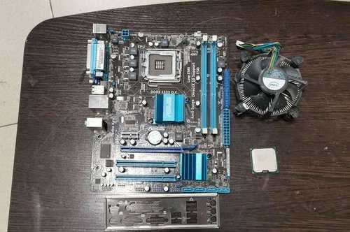 Связка Asus G41 / pentium E5500 / кулер