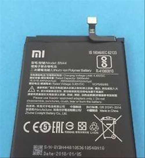 Аккумулятор Redmi 5 Plus BN44 3900mAh / Замена