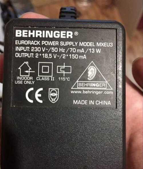 Behringer mxeu6 схема