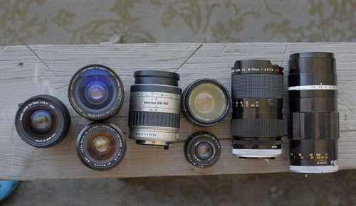 Редкие объективы: Canon, Olympus, Nikon, Sigma итп