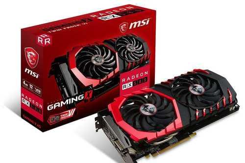 RX580 MSI 4G Gaming X