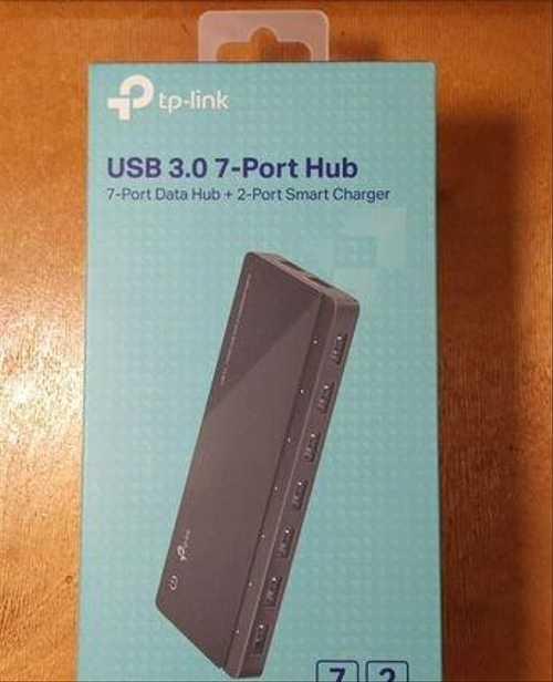 Разветвитель USB TP-link UH720 7ports USB 3.0