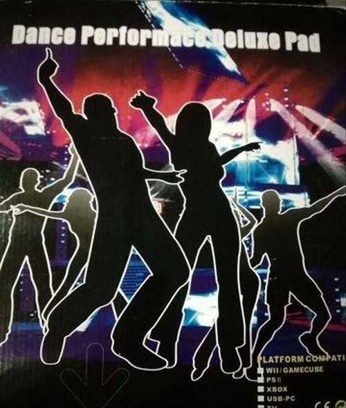 Танцевальный коврик dance performance deluxe pad