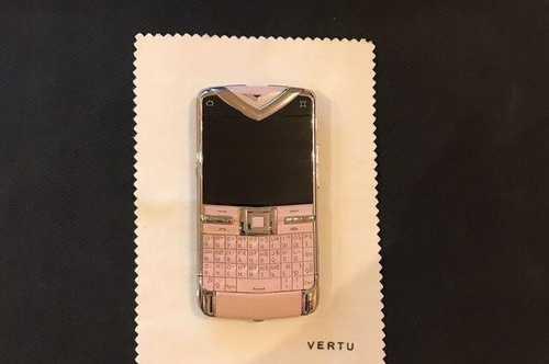 Телефон Vertu constellation quest розовый