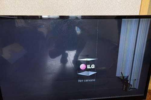 Телевизор LG smart tv (поврежден экран)