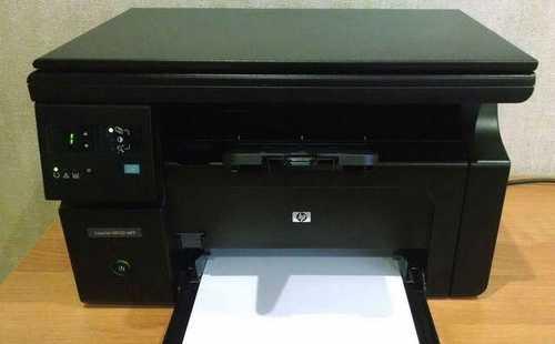 Мфу супер-компакт HP LaserJet Pro M1132+картридж