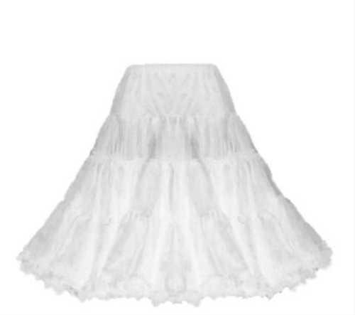 Подъюбник белый для пышной юбки, 66 см