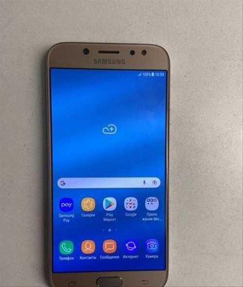 Смартфон 5.5" Samsung j7 2017 j730 16gb 13mp