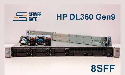 HP DL360 G9 2x E5-2620v4 576 GB