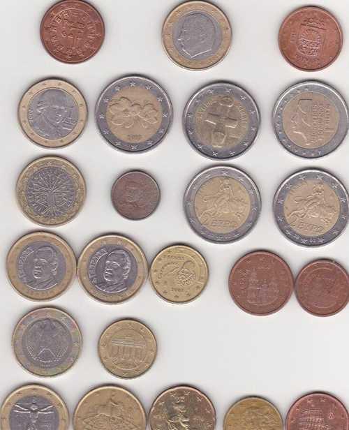 Обмен евро и евроцентами