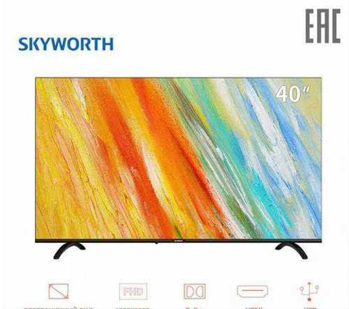 Телевизор 40" Full HD Skyworth 40E20 бу