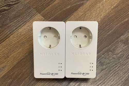 Сетевой адаптер wifi Netgear Powerline AV200