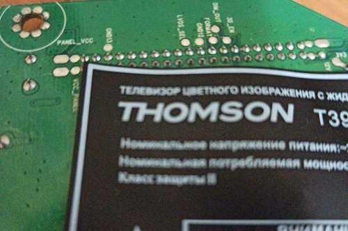 Thomson разбор TV