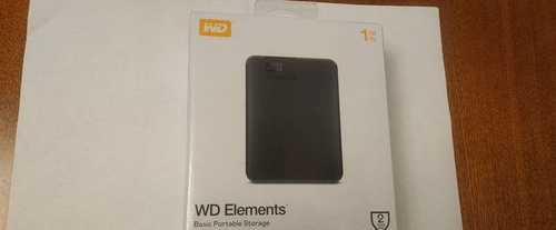 Внешний жесткий диск WD Elements SE 1TB