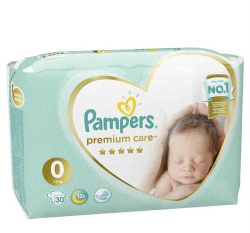 Подгузники Pampers Premium Care