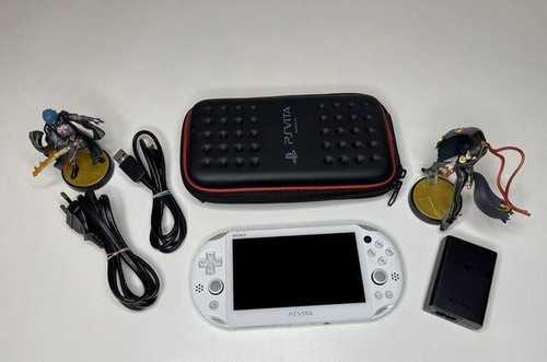 PS Vita Slim Glacier White 128GB прошитая Enso