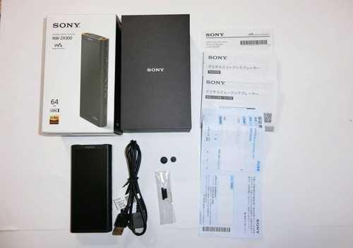 Sony walkman NW-ZX300 черный 64GB hires плеер