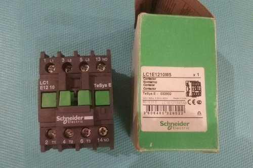 LC1E1210M5 Контактор Schneider Electric 3п 12А