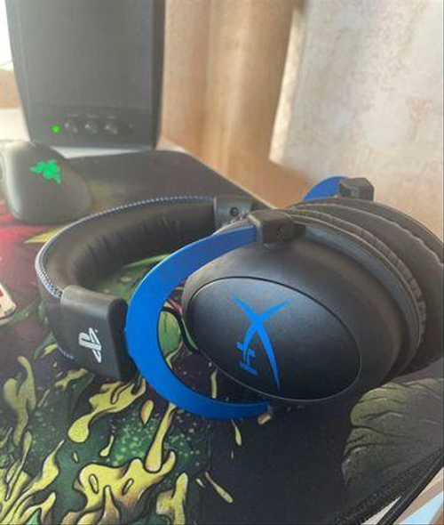 Наушники HyperX Cloud blue