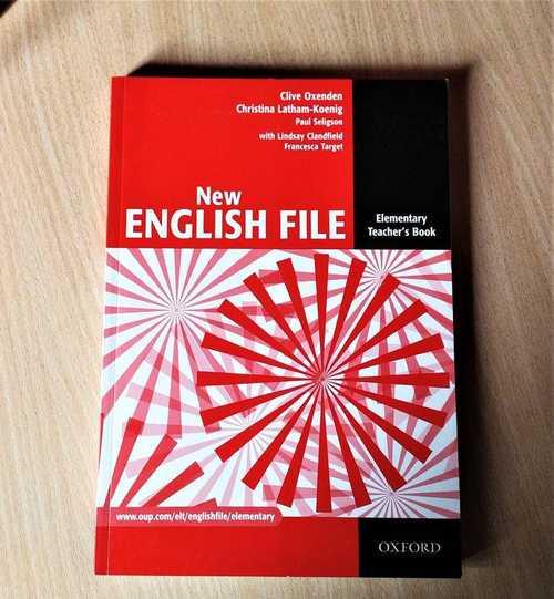 Elementary Teacher's Book. New English File