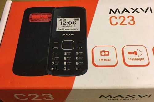 Телефон Новый maxvi C-23