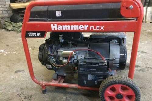 Генератор Hammer Flex Flex GN7000ET 6500Вт | Festima.Ru - Мониторинг объявлений
