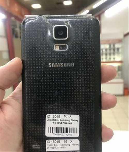 Samsung Galaxy S5 16Gb Черный