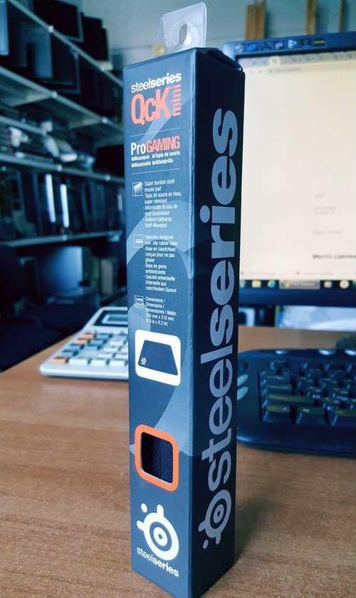 Новый игровой коврик Steelseries Qck mini