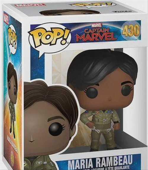 Фигурка Funko POP Bobble: Marvel: Captain Marvel: