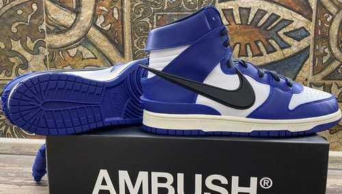 Nike Dunk High ambush Deep Royal 10 US Оригинал