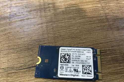 Ssd m2 nvme 128 WD SN520 2242