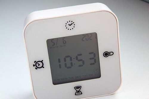 IKEA 4в1: Часы, будильник, таймер, термометр