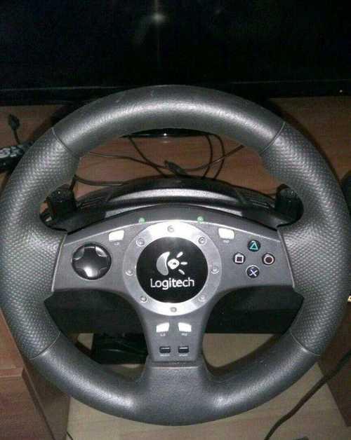 Игровой руль logitech driving force pro