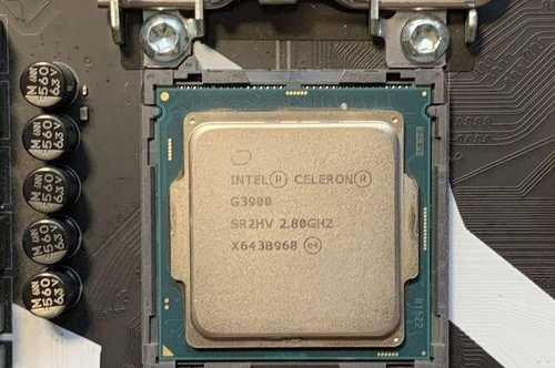 Процессор Intel Celeron CPU G3900