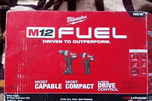 Шуруповерт и импакт milwaukee м12 fuel