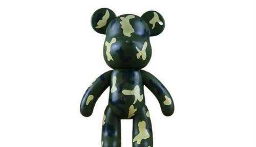 Popobe bear khaki виниловый мишка 25см