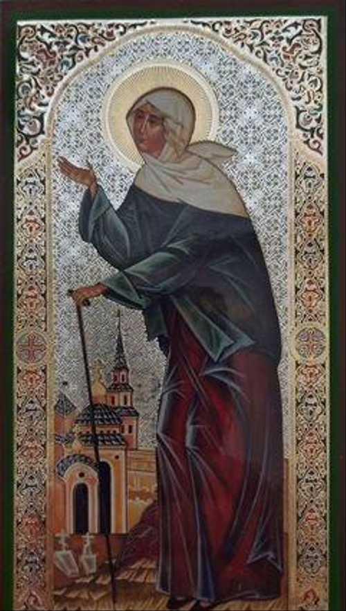 Икона Св. Бл. Ксения Петербуржская