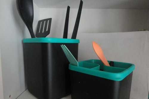 Tupperware. Подставки для кухонных приборов. 2шт