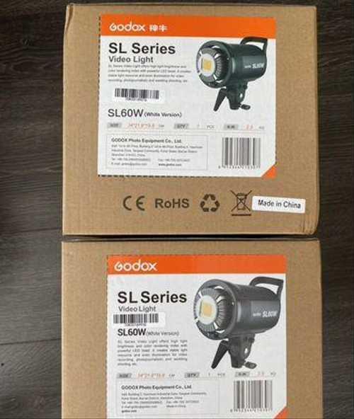 Godox sl60w 2 шт