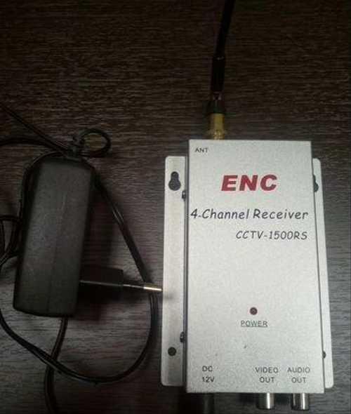 Listener channel. CCTV-1500rs. JMK CCTV-1500rs. 4 Channel Receiver CCTV 1500rs. Беспроводной приемник-передатчик видеосигнала ENC es-1500.