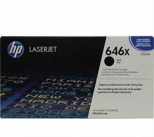 Лазерный картридж Hewlett Packard CE264X (HP 646X)