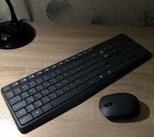 Комплект Logitech MK235 клавиатура и мышь