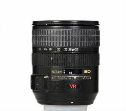 Фотообъектив Nikon 24-120mm f/3.5-5.6G IF-ED VR AF