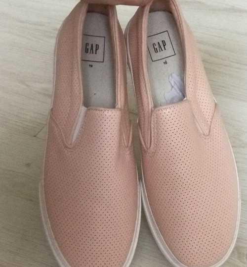 Слипоны Gap, кожа, р-р 10