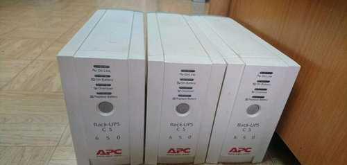 Ибп APC Back-UPS 650 CS неисправные