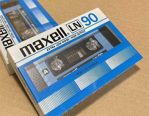 Аудиокассета maxell ln 90