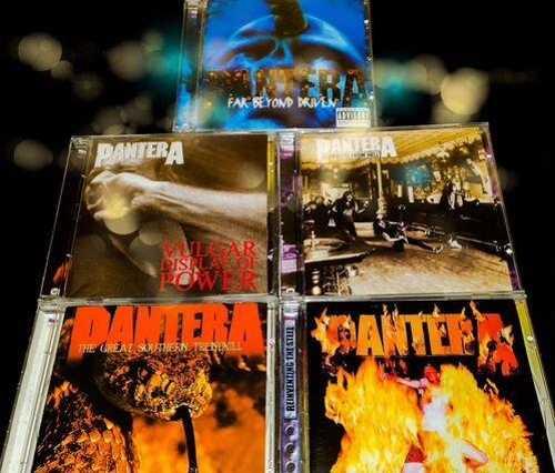 Аудио CD x5 Pantera